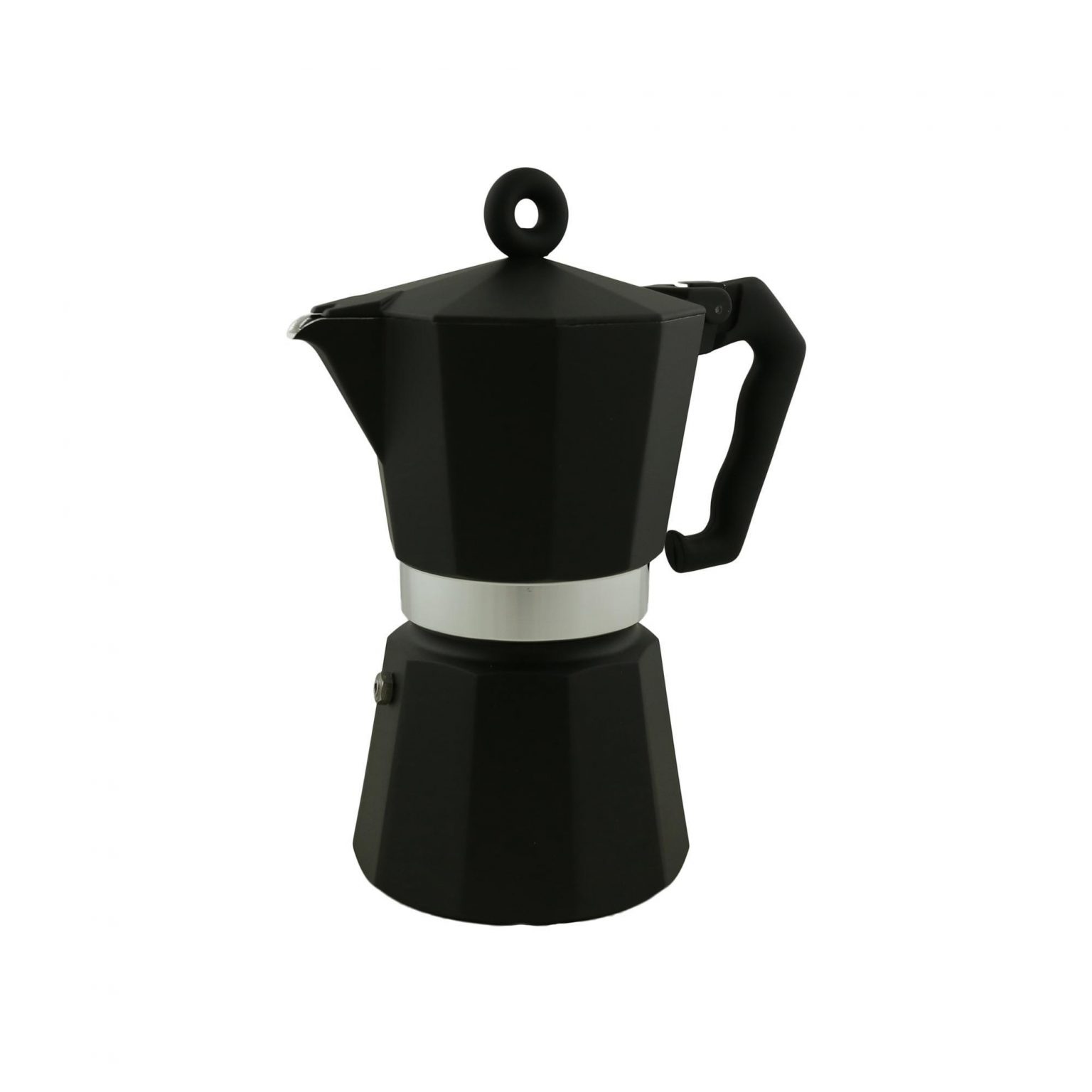 ILLY BLACK MOKA POT – 3 CUPS – Cafepro