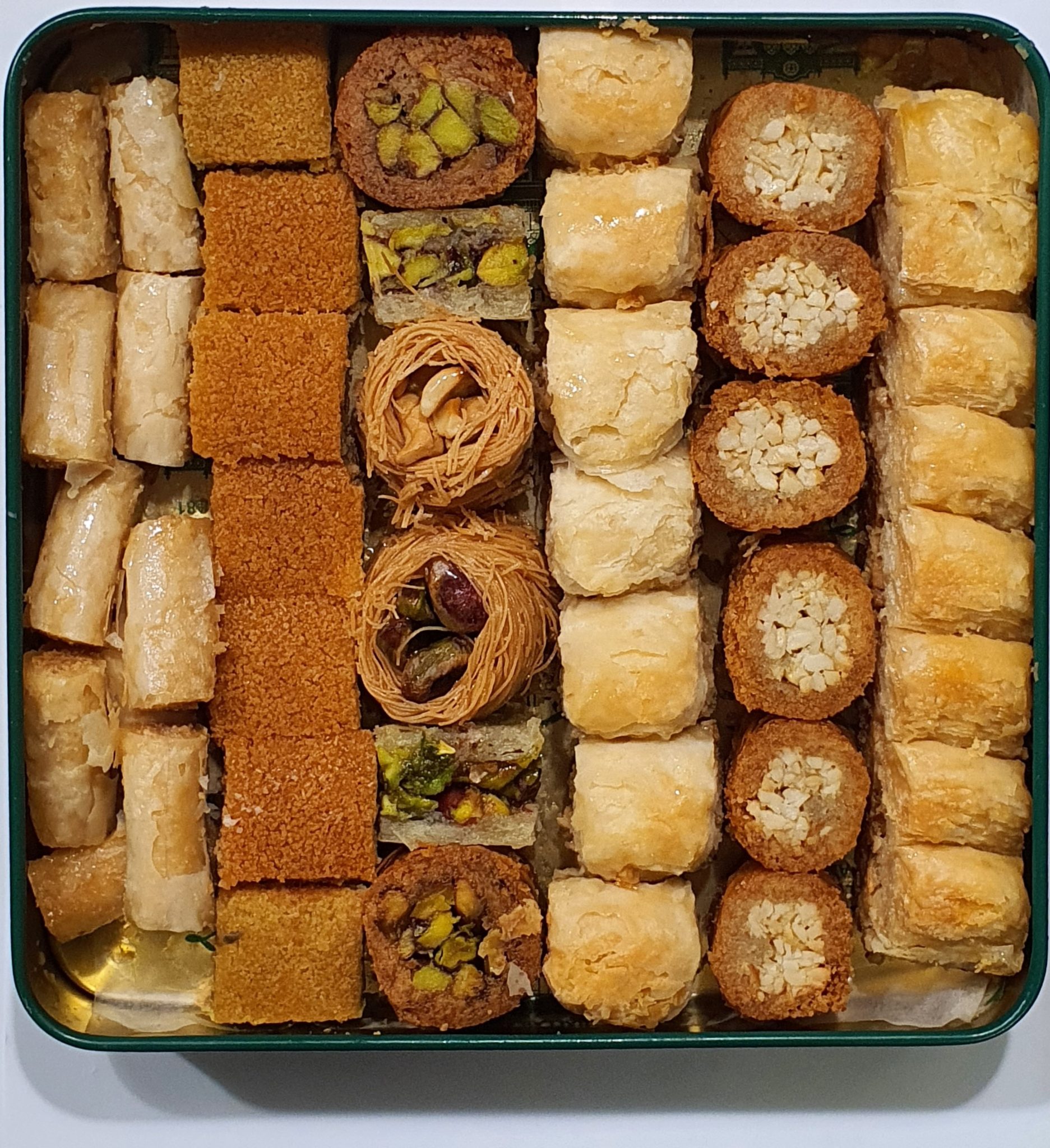 HALLAB 1881 Handcrafted Lebanese Sweets (Metal box 660g) – Cafepro